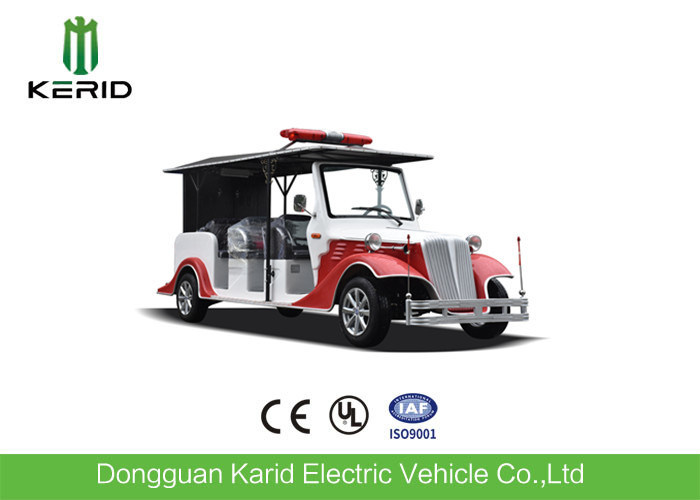 8 Person Battery Powered Electric Fire Truck With 4 Wheel Drive Fire ...