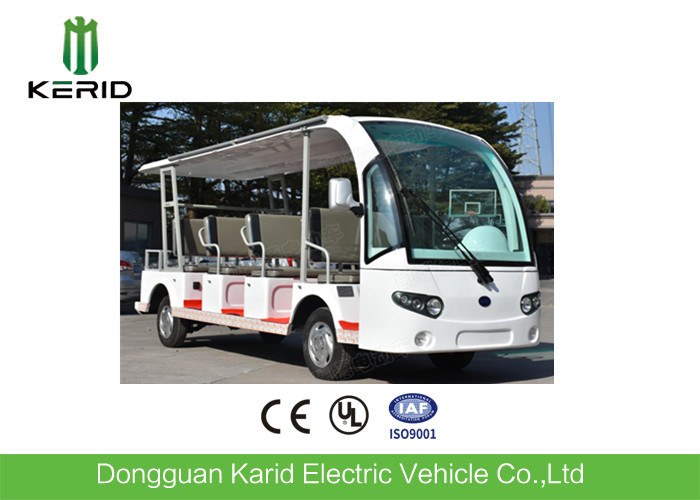 Enpower Controller 11 Seater Electric Sightseeing Car For Resort 7.5KW AC Motor