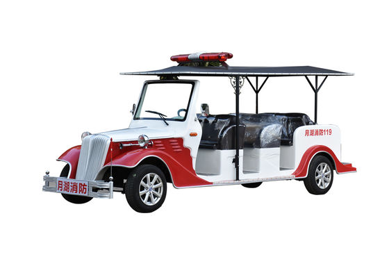 8 Person Battery Powered Electric Fire Truck With 4 Wheel Drive Fire ...