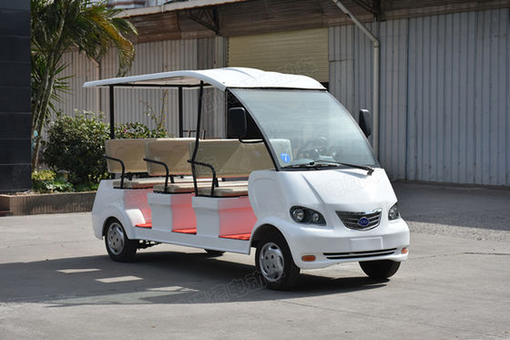 Mini Bus 8 Seater Electric Car For Sightseeing / Hotel Reception