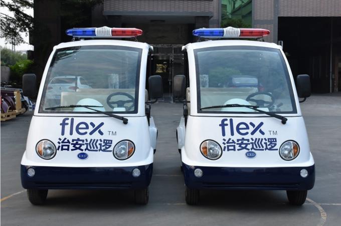 Small Street Legal Electric Security Patrol Vehicles 4 Passengers Four ...